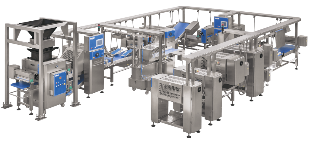 Linea laminazione pasta in continuo - Canol